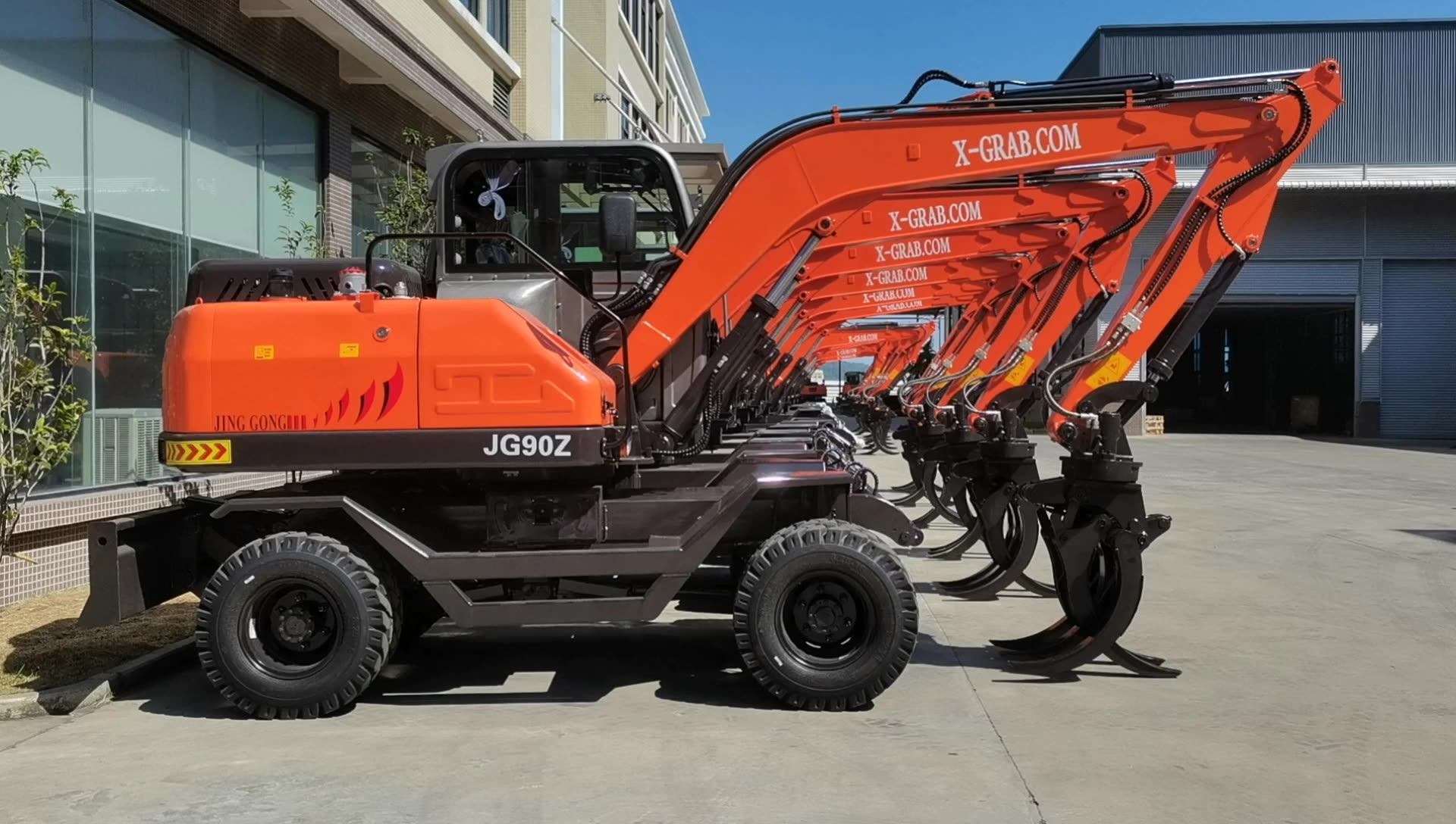 Jg90z Sugar Cane Loader Sugarcane Grab Loader For Sale Wheel Loader ...