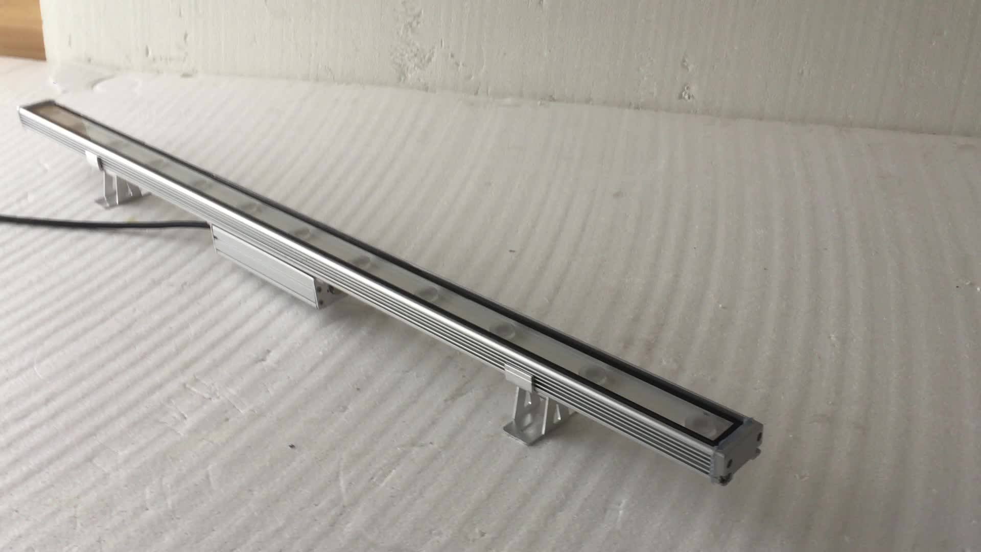 Outdoor Ip65 Thin Slim Wall Washer 24w 3000k Ac220v For Building Facade ...