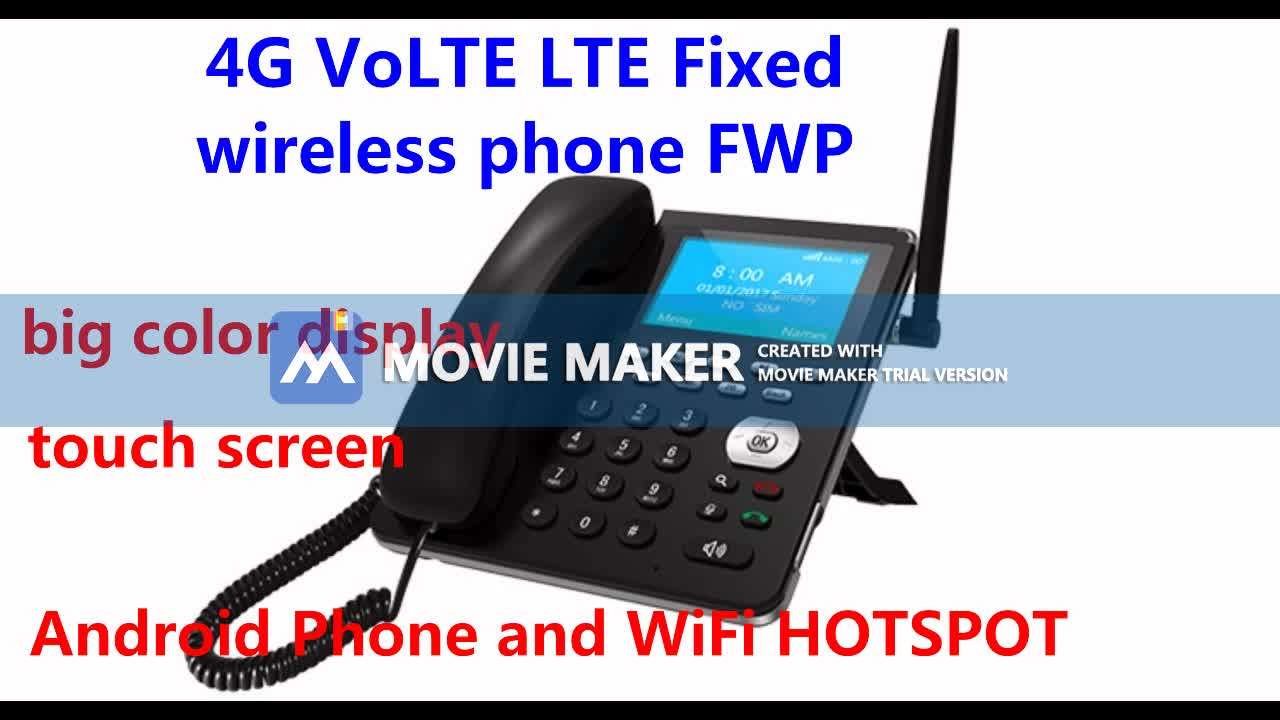 4g Volte Lte Fixed Wireless Phone Fwp With Big Color Display,Touch ...