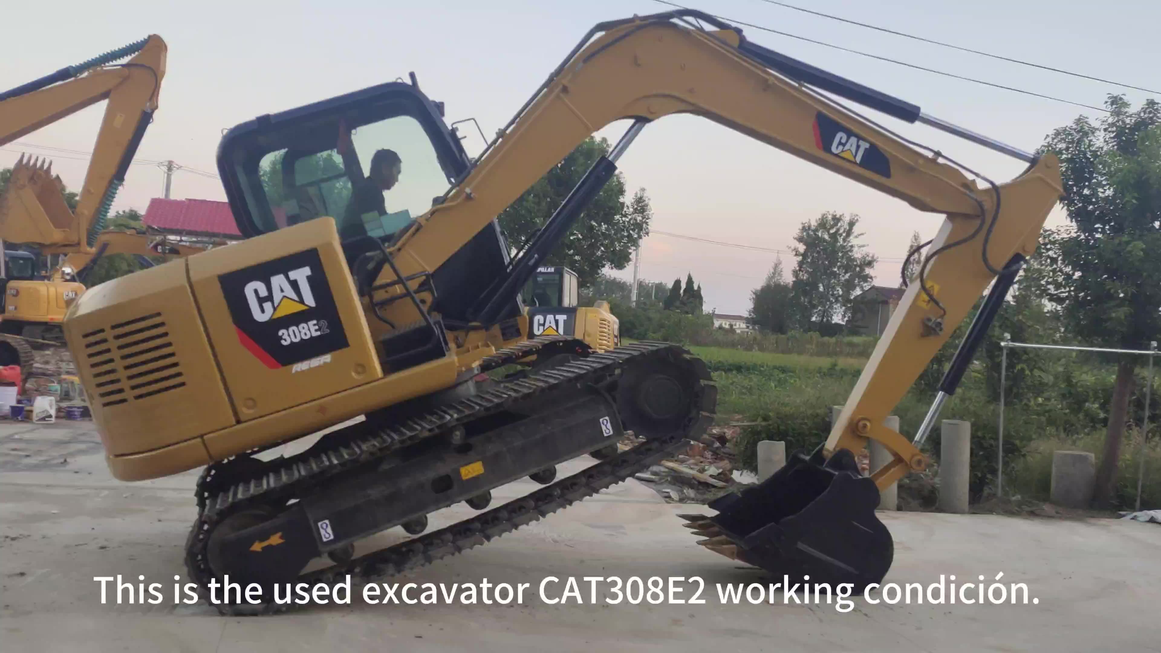 Cat 8 Ton Excavator 308 308c Cr Hydraulic Excavator 8ton Crawler Second ...