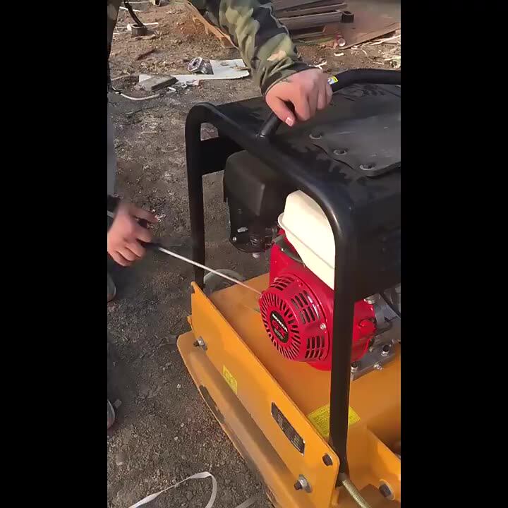 13hp 300kg Heavy Weight Gasoline/diesel Reversible Plate Compactor ...