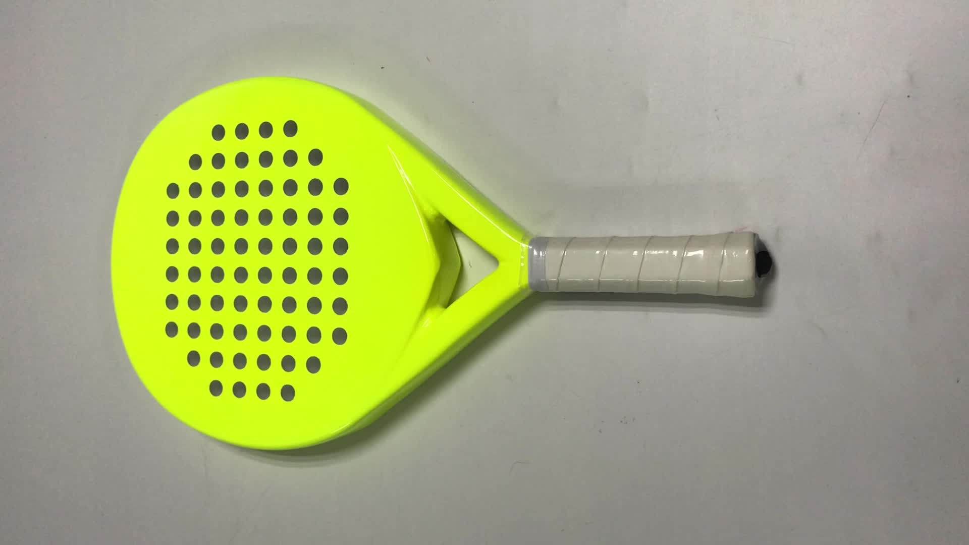 Colorful Tennis Carbon Paddle Set Beach Paddle Ball Racket - Buy Beach ...