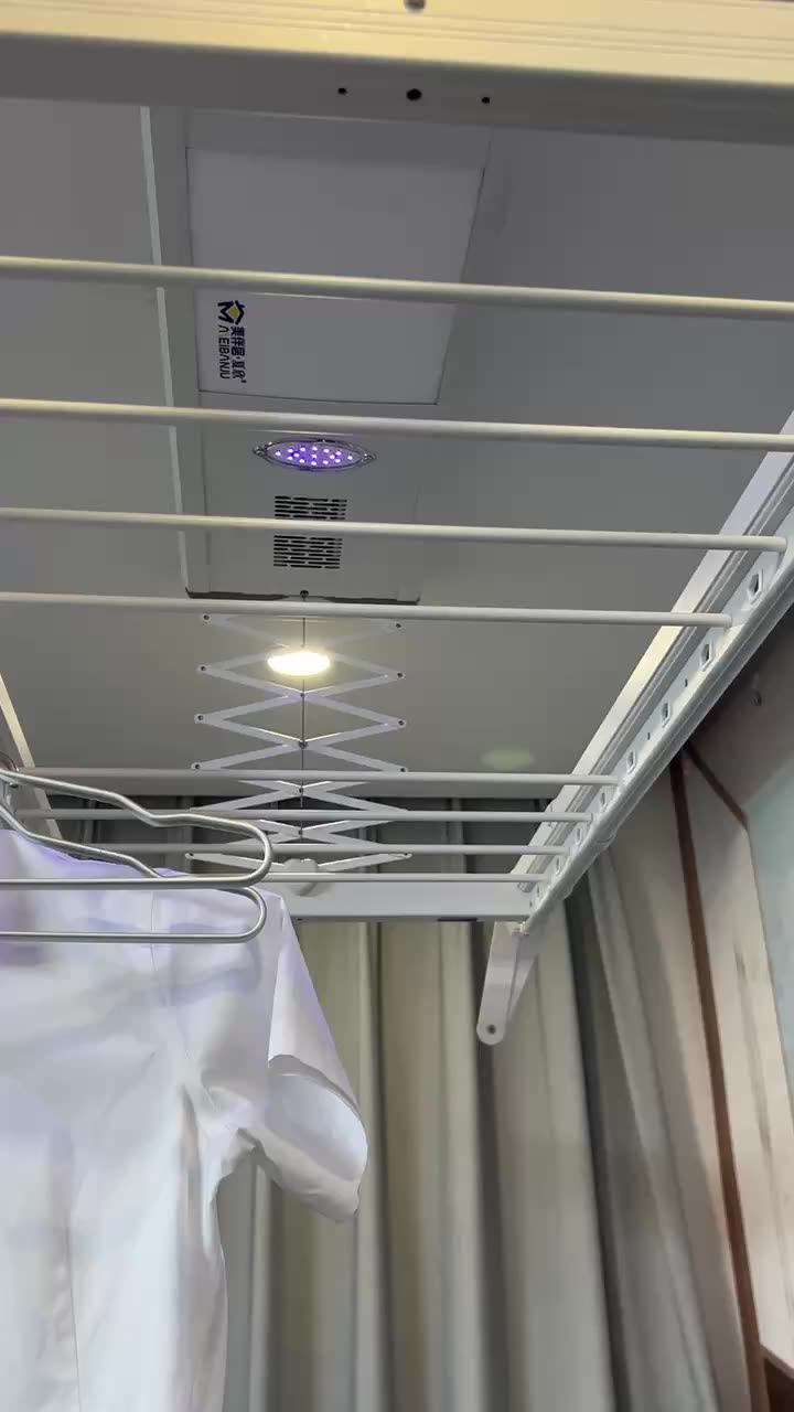 Oem Balcony Telescopic Clothes Drying Pole Intelligent Remote Control ...