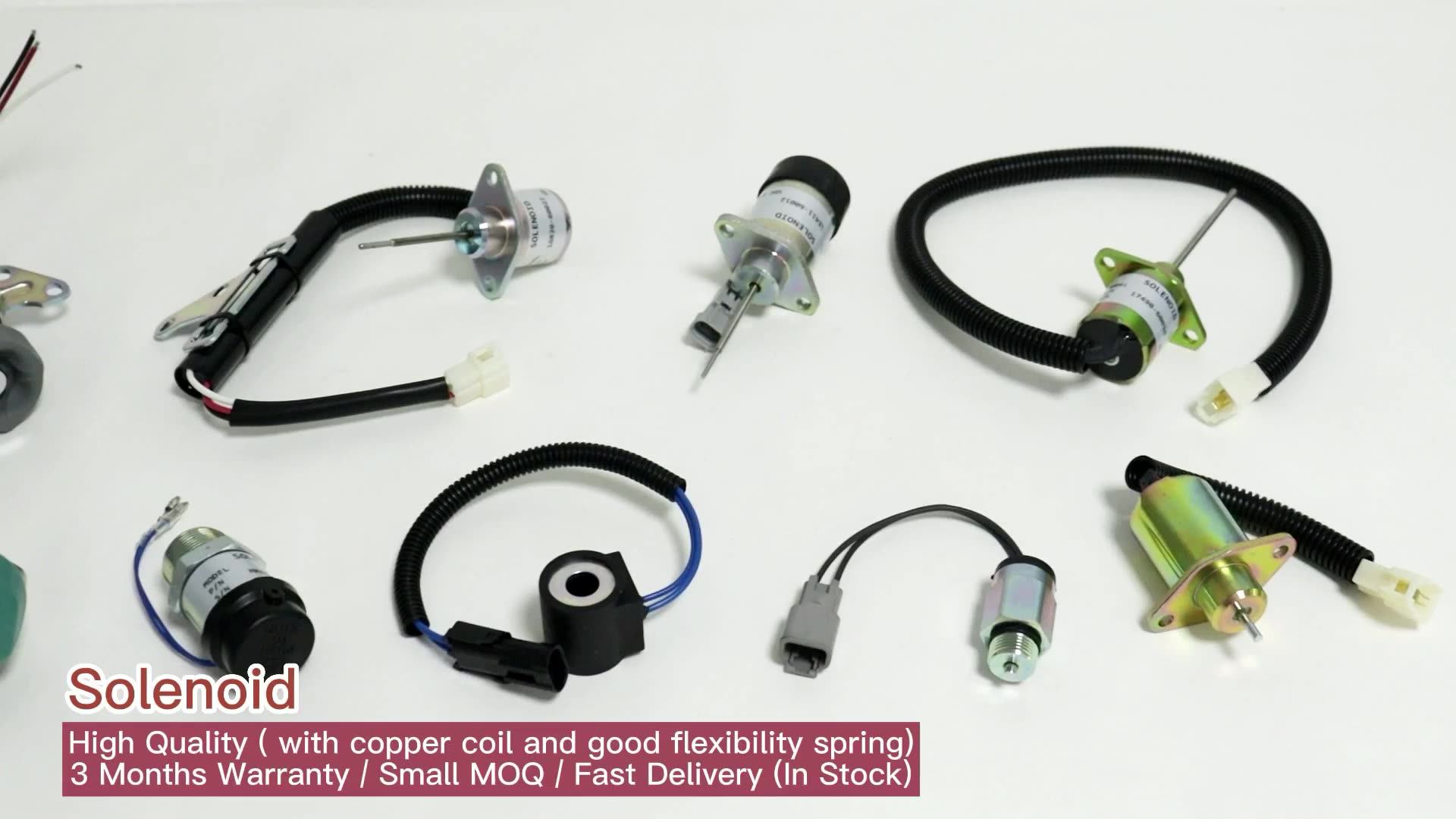 22f-60-31600 Solenoid Valve Assembly 22f6031600 Main Pump Solenoid ...