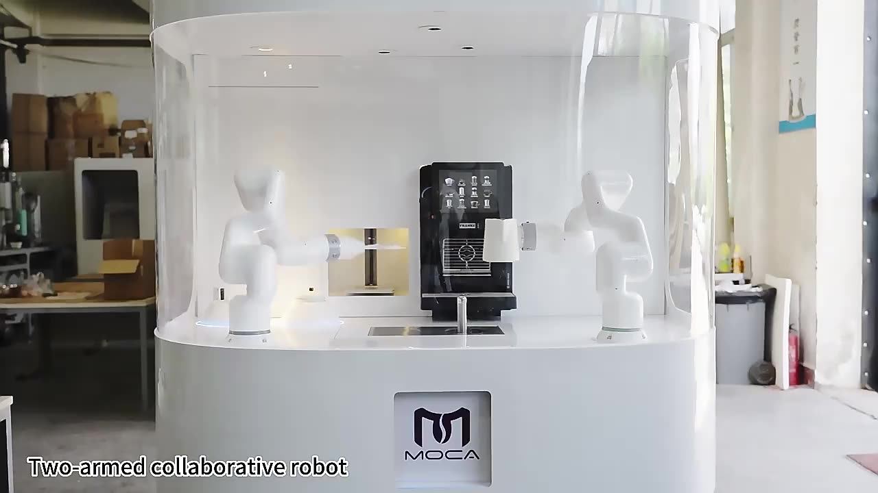 New Retail 1kg Cobot Arm 6 Axis Robotic Coffee Shop Collaborative ...
