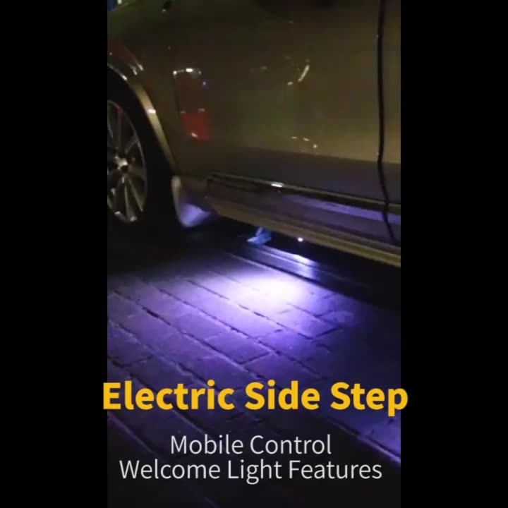 Retractable Running Boards Electric Side Step For Ford F150 Dodge ...