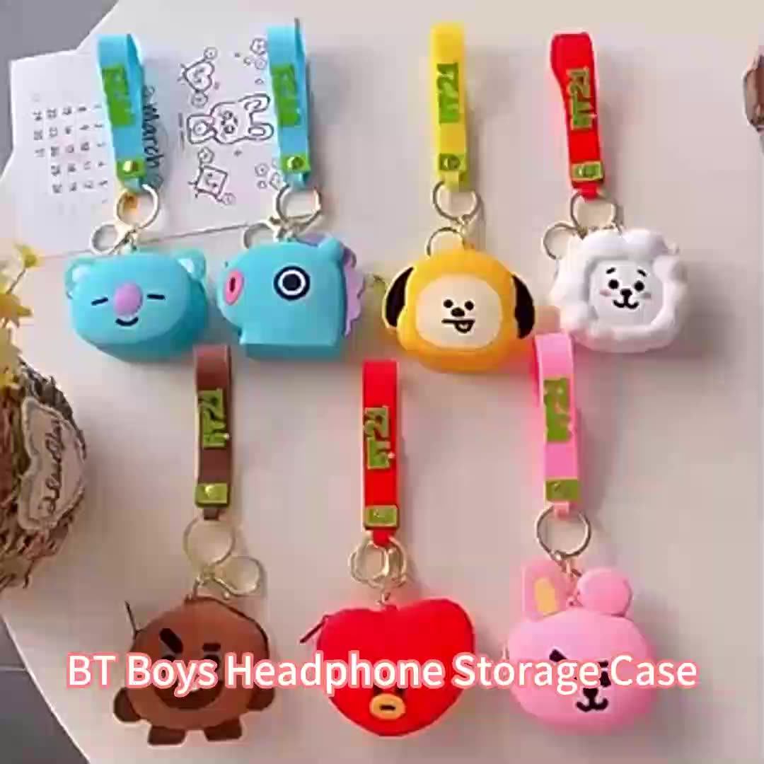New Design Rainbow Series Cartoon Silicone Bt Boys Kpop Cute Hanging ...