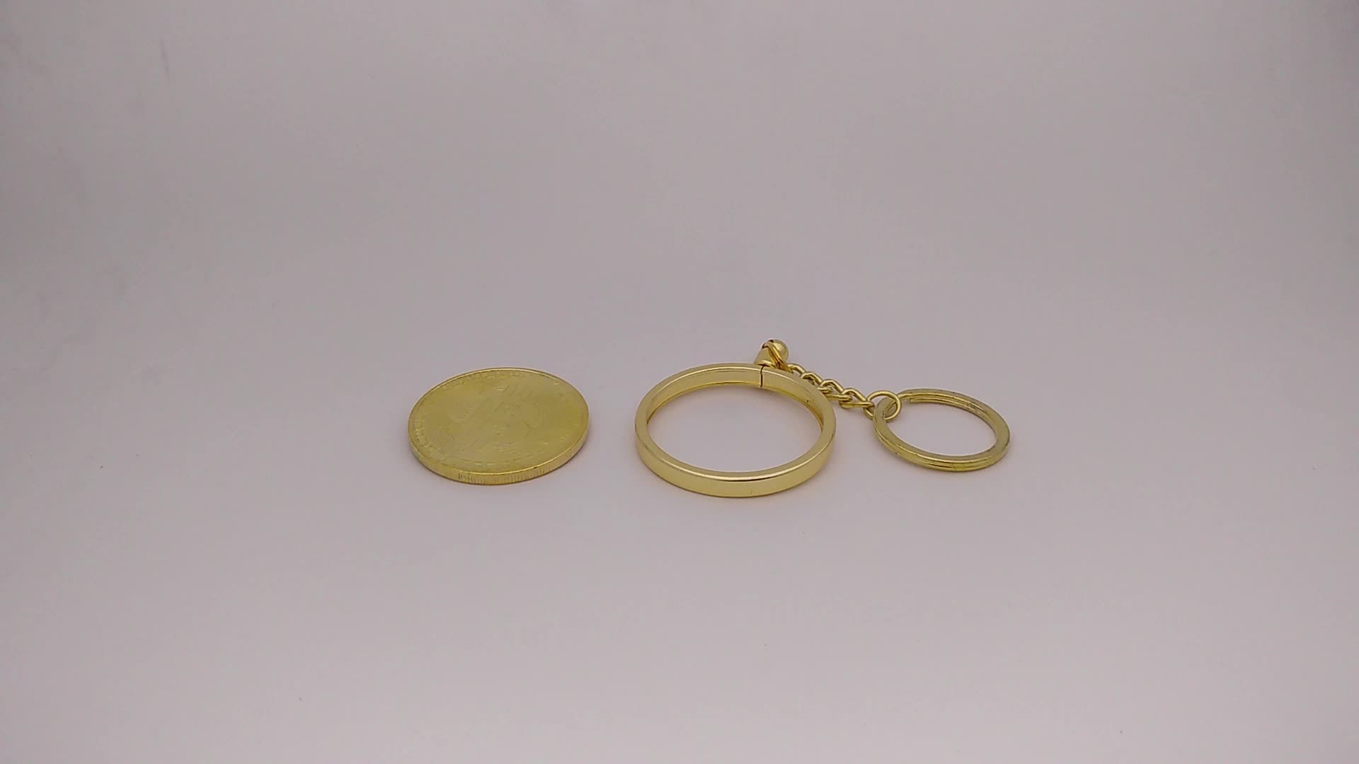 Wholesale Portable Stainless Steel Coin Bezels Keychain Key Chains Ring ... Wholesale Portable Stainless Steel Coin Bezels Keychain Key Chains Ring ...