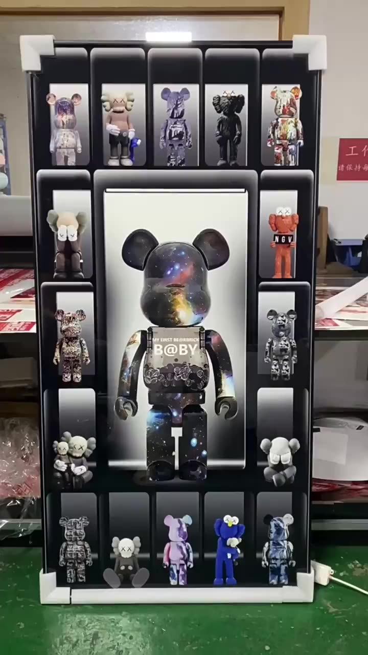 Wholesale Pop Art Painting With Led Light Metal Frame For Living Room ...