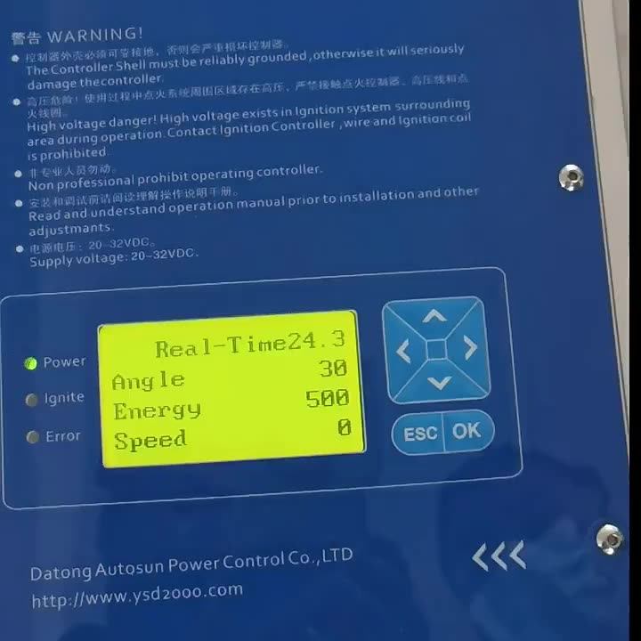 Ignition Controller Motortech Mic3/4 Altronic Heinzmann Woodward Gd12a ...