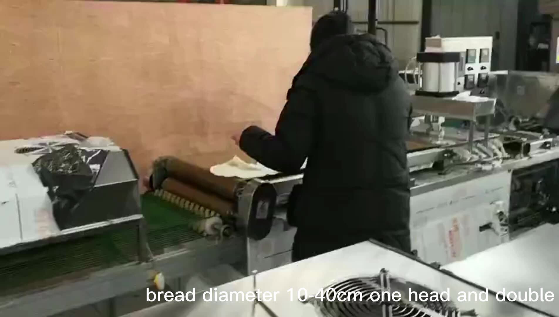 Roti Chapati Maker Fully Automatic Wrapper Round Dough Forming Tandoori Naan Tortilla Making ...