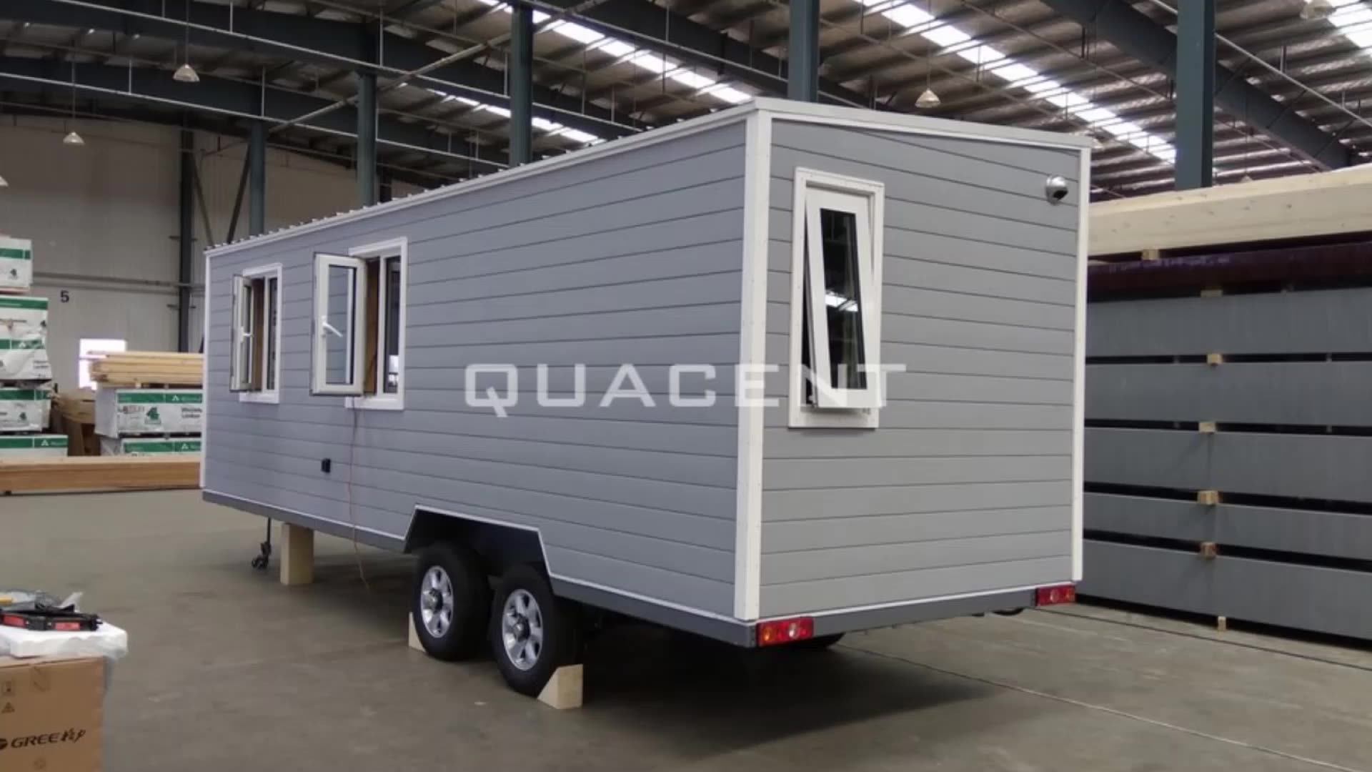 Quacent China Modern Design Erweiterbare Mobile Fertighaus 2 ...