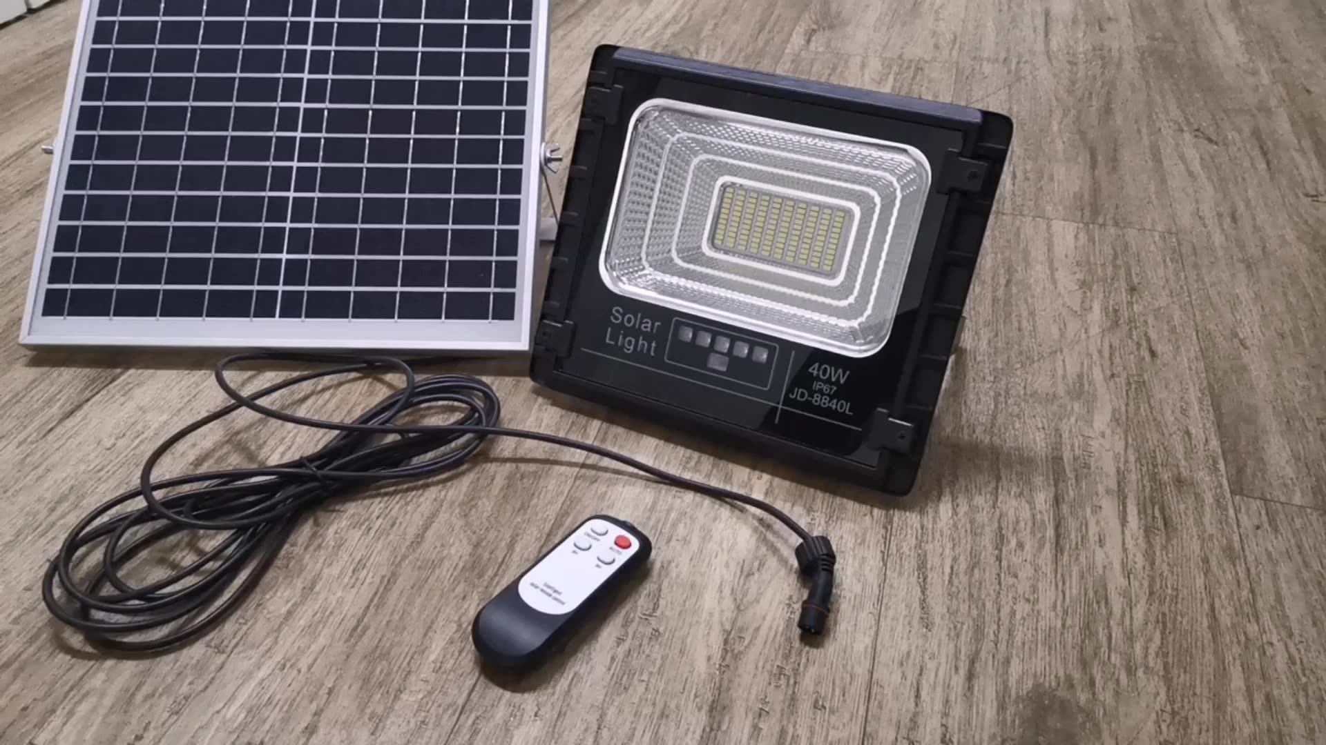 Energy Saving Outdoor Solar Floodlight Ip65 50w Solar Power Led Flood ...