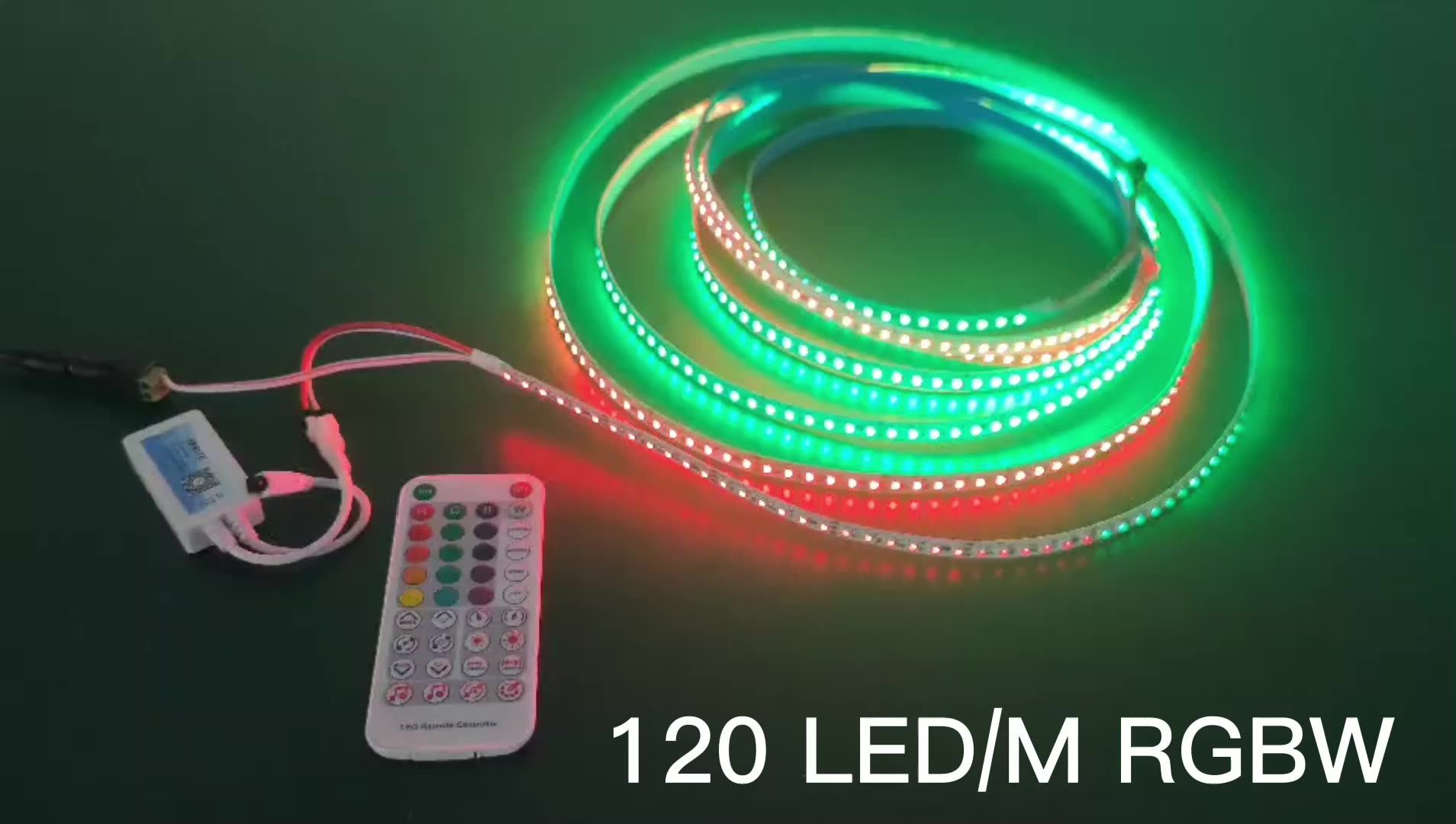 10mm Wide 120 Led Per Meter Spi Pixel 24v Rgbw 2700k 4000k 6000k ...