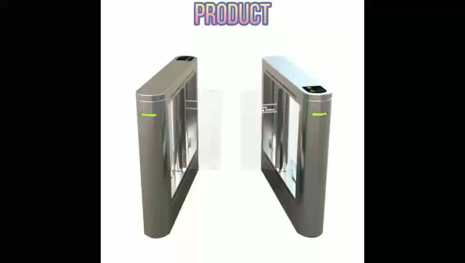 Automatic Swipe Card Access Control Swing Barrier Turnstile Gate - Buy ...