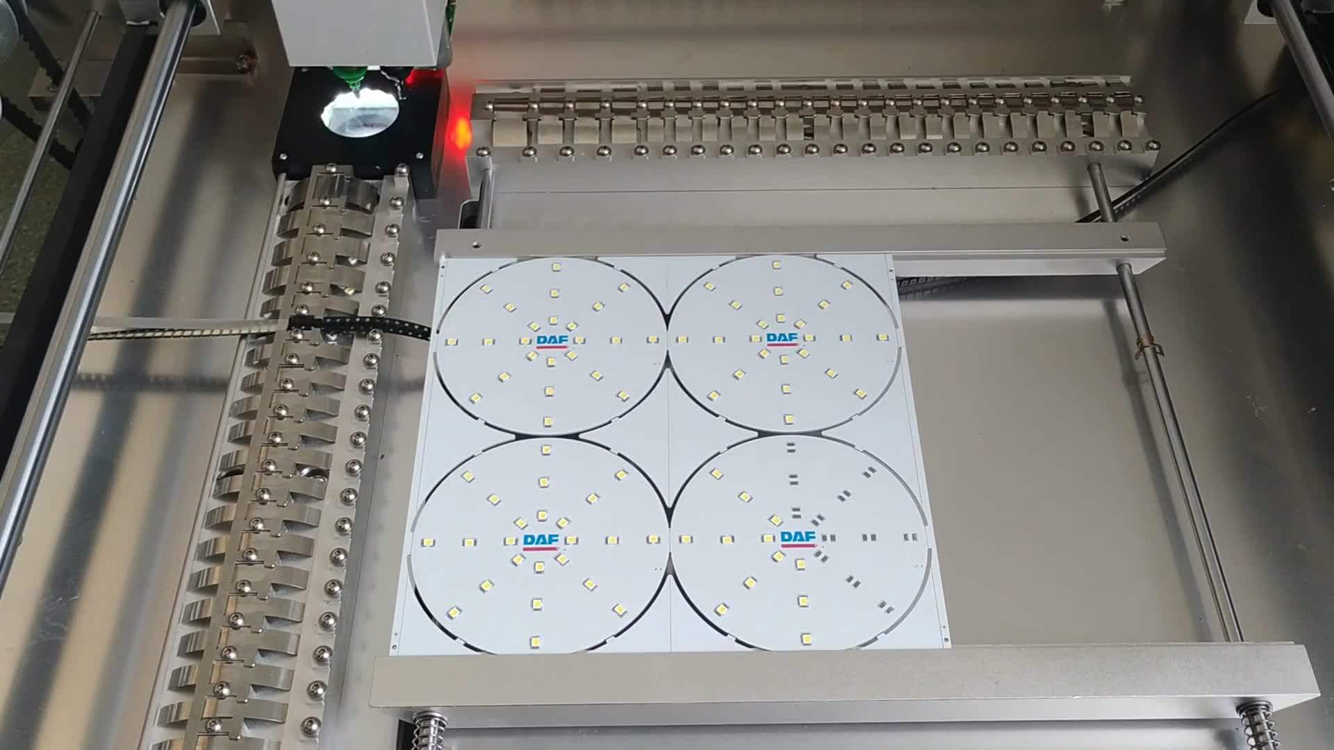 Qihe Tvm802b 46 Feeders Smd Chip Mounter Automatic Bga Desktop Pick And ...