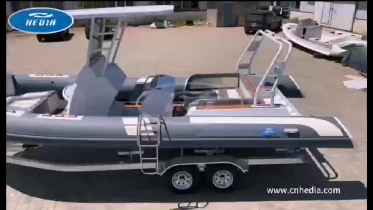 Hedia Luxury Rib Boats Ce Rhib 25ft Rib 760 Hypalon Rigid Inflatable ...