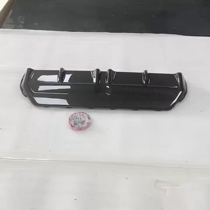 Dry Carbon Fiber Body Kit Mp Style Front Lip Diffuser Side Skirt ...