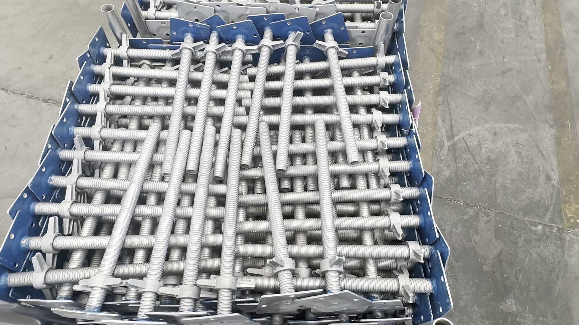 Metal Scaffolding Adjustable Base Jack Ringlock Professional ...