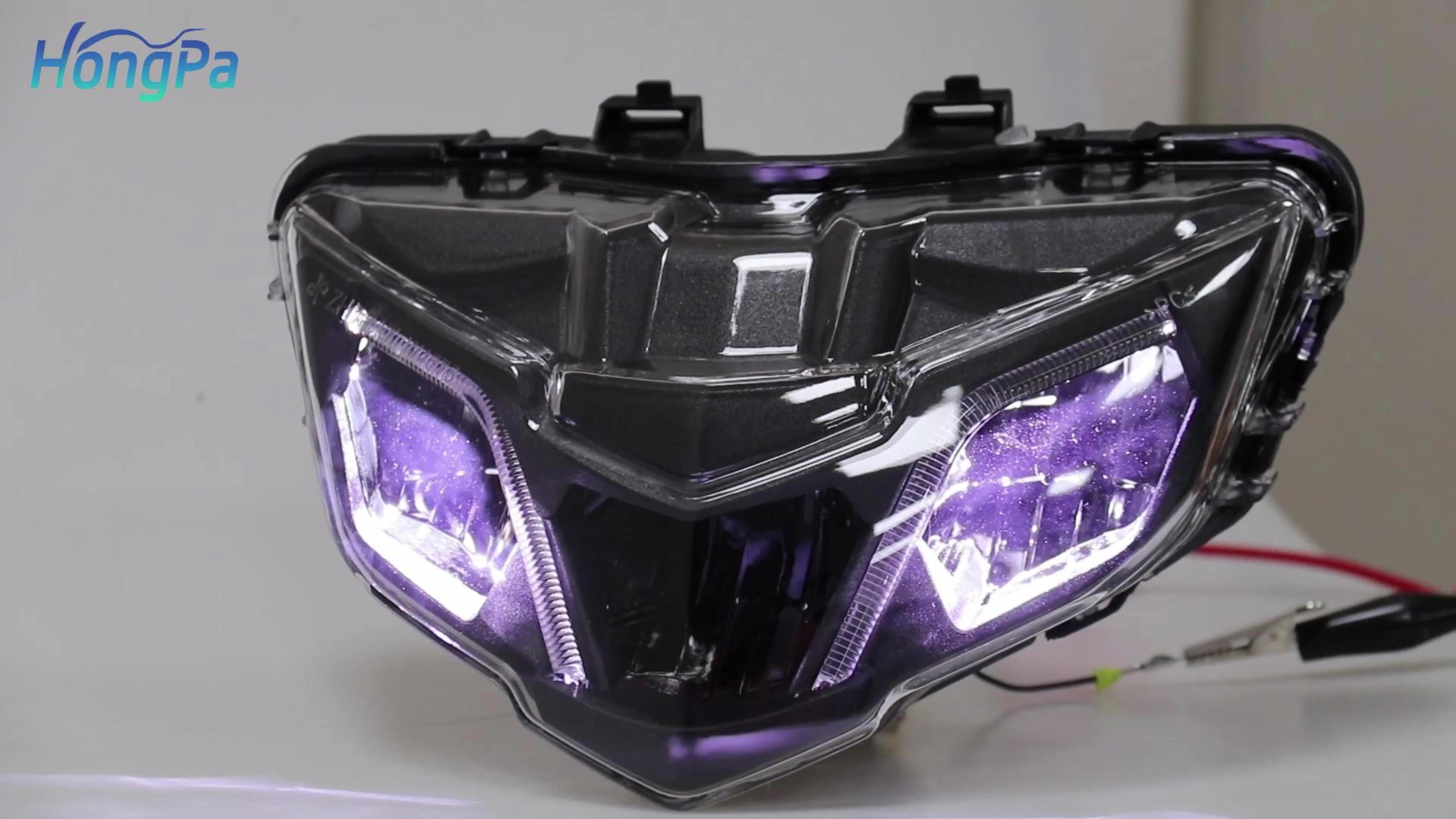 Super Bright Waterproof Modified Led Headlamp With Drl Hi/lo Beam ...