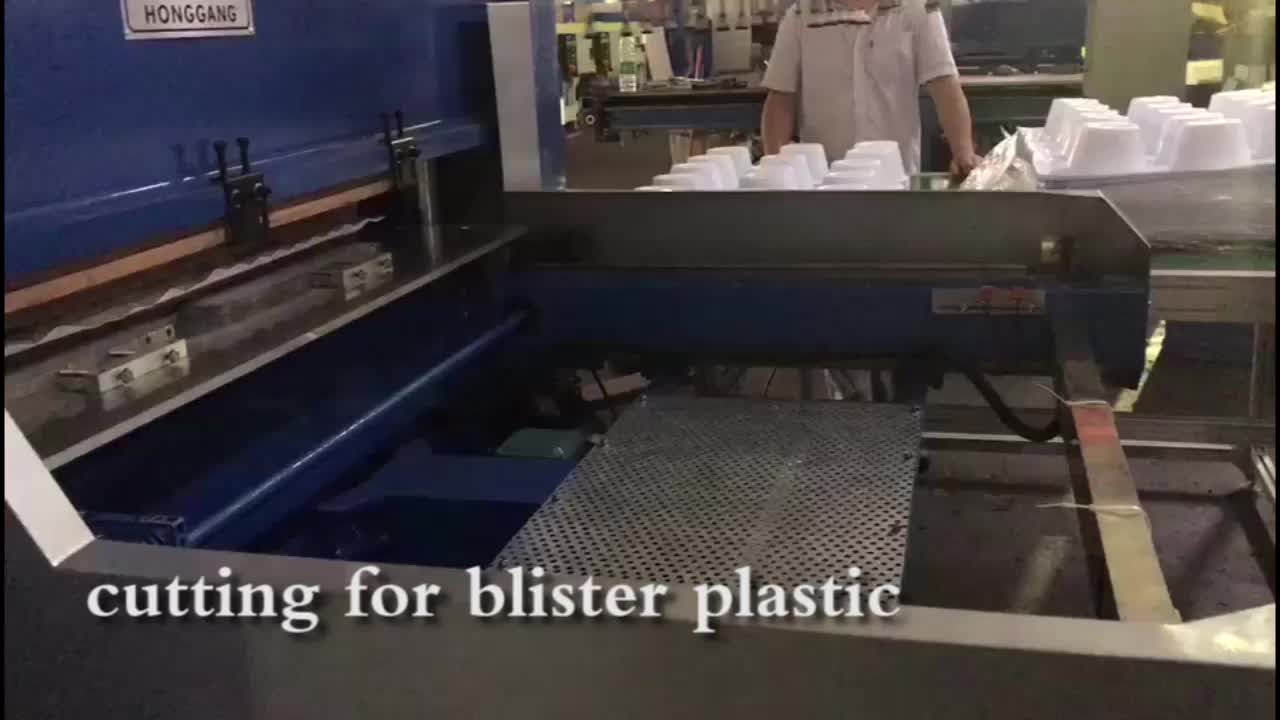 Automatic Hydraulic Plastic/foam/paper Cutting Machine - Buy Paper ...