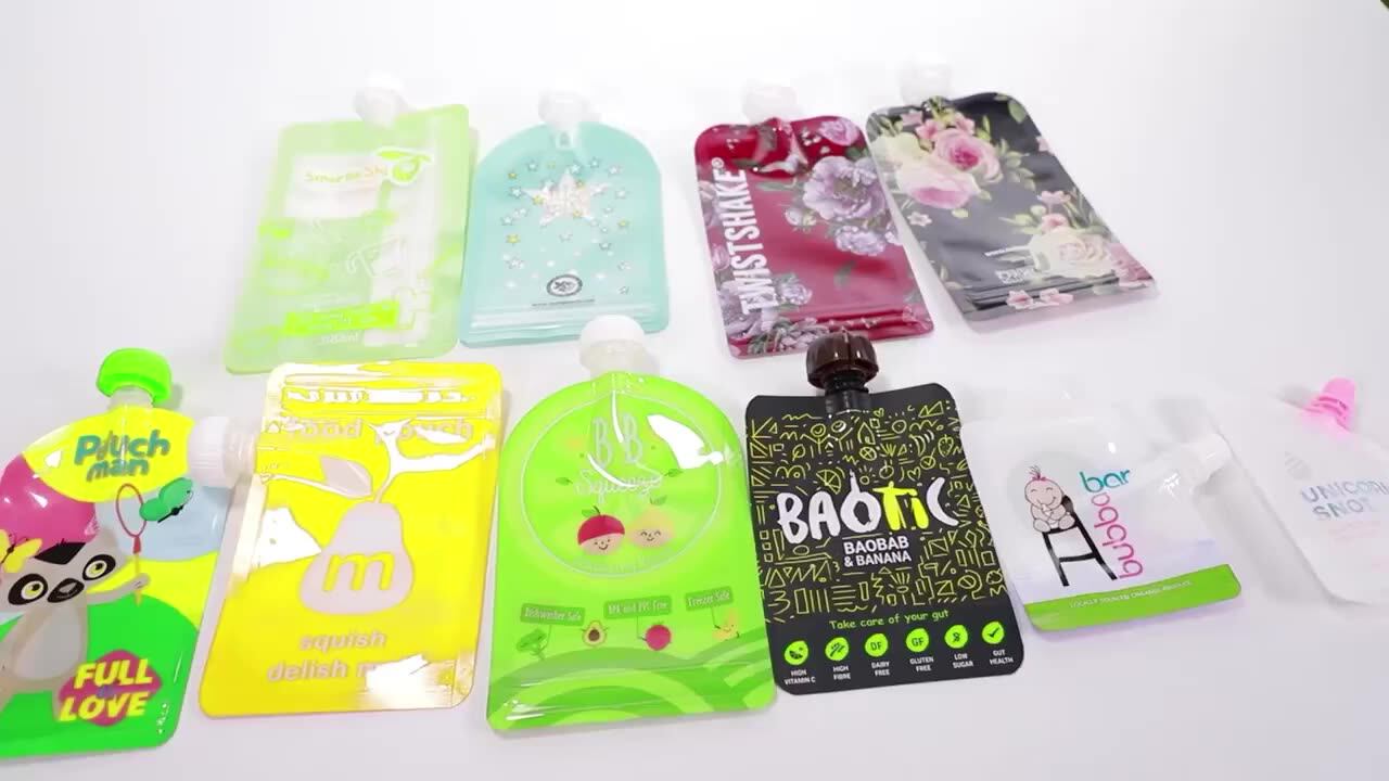 Customized Aluminum Foil Packaging Refill Liquid Fruit Juice Plastic ...