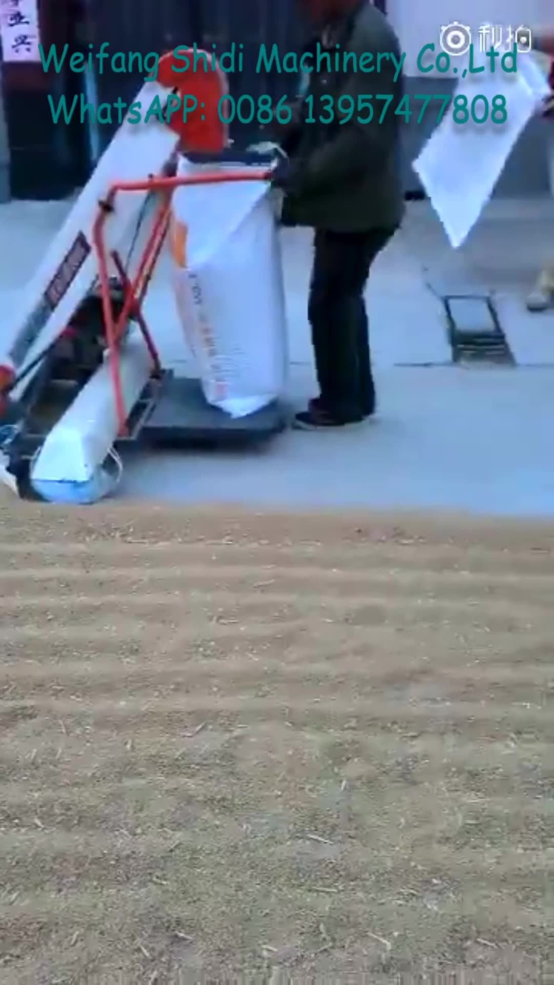 5000kg/h Self Propelled Grains Collecting And Bagging Machine For Crops ...