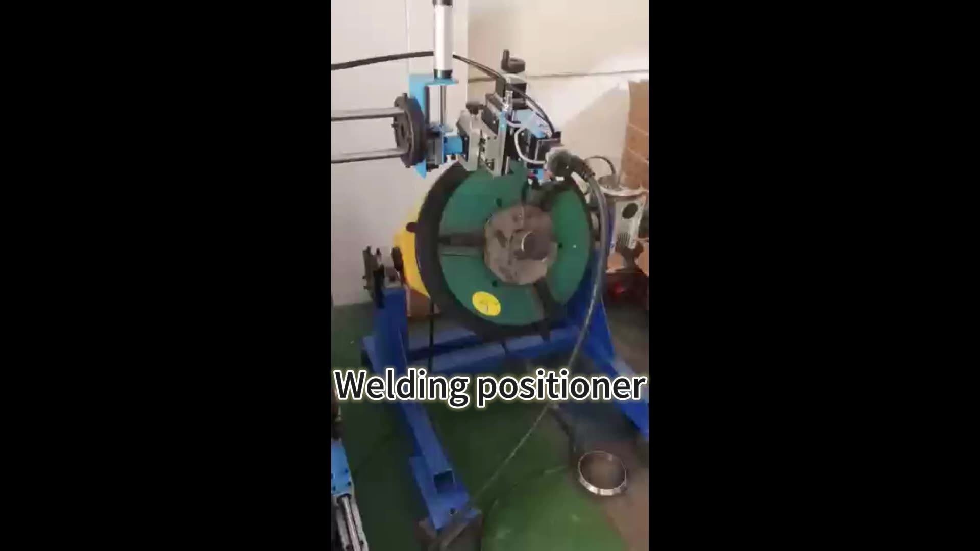 10 Kg Welding Turntable Positioner Automatic Circumferential Seam Welding Turntable Equipped ...
