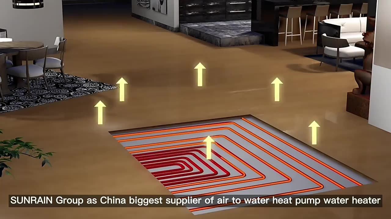 Sg Ready Bafa Residential Air Source Erp A+++ 6kw Heat Pump R32 Dc ...