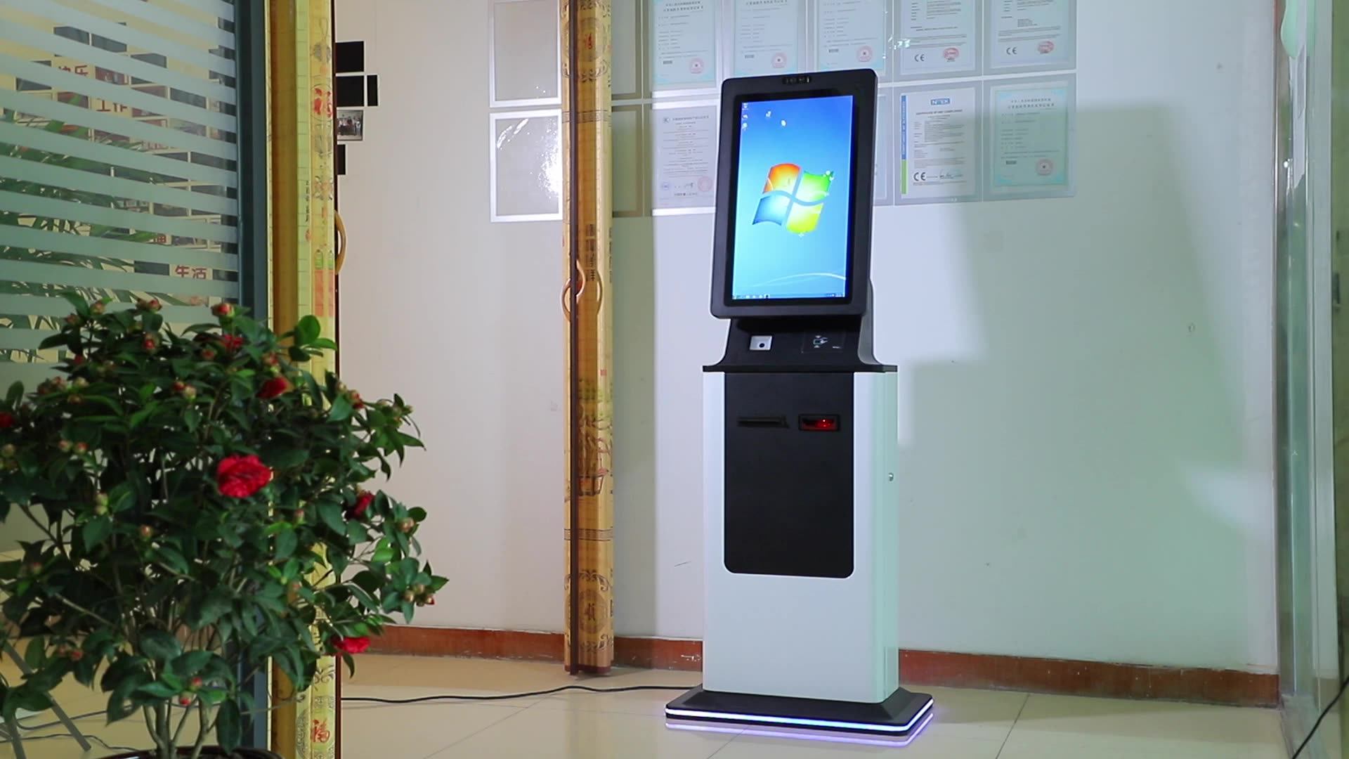 Floor Standing Touchscreen Smart Card Reader Kiosk Vip Card Self ...