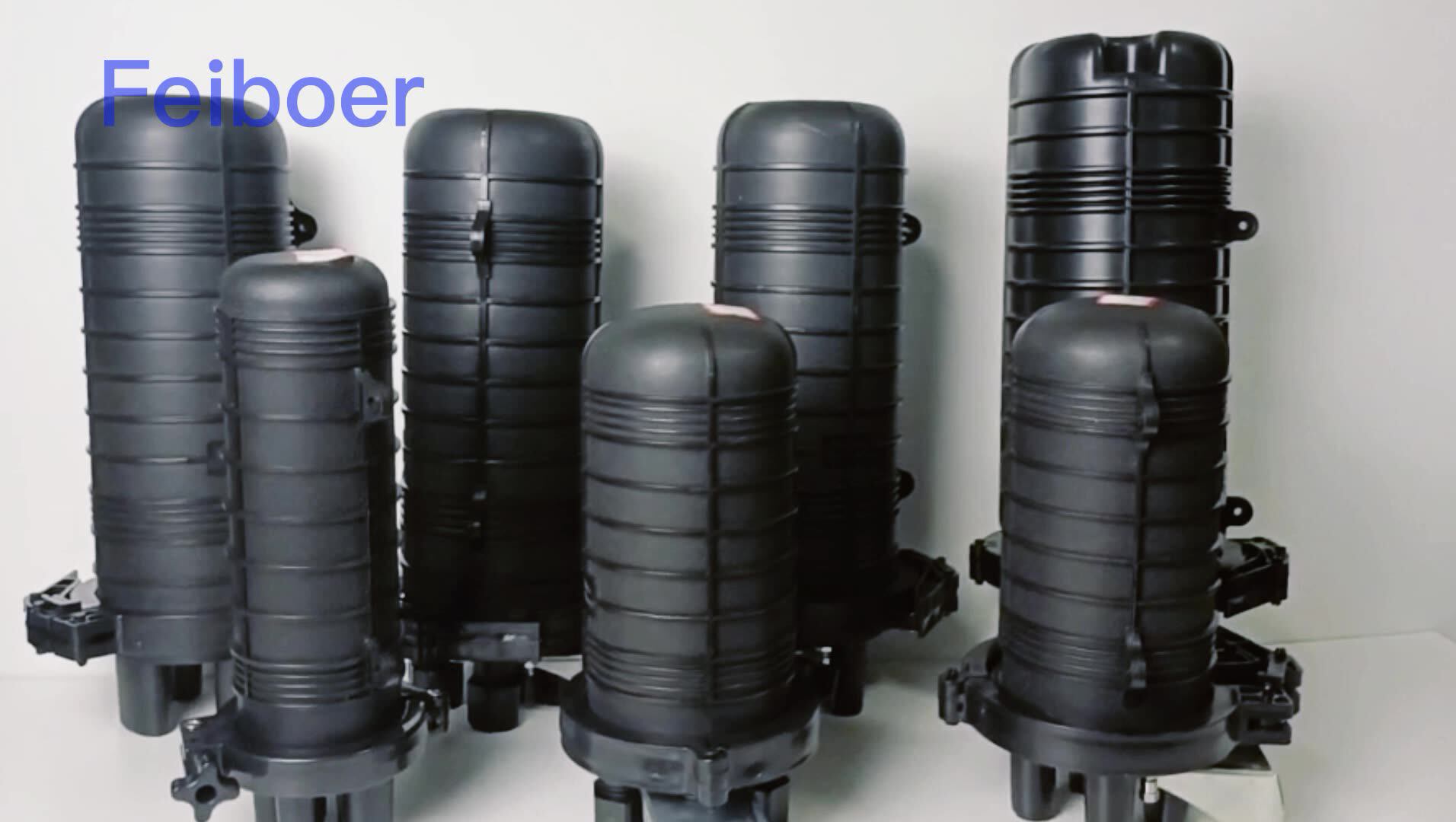 Handhole Fiber Optic 6 72 192 Core Small 8 Port Waterproof Copper Cable ...