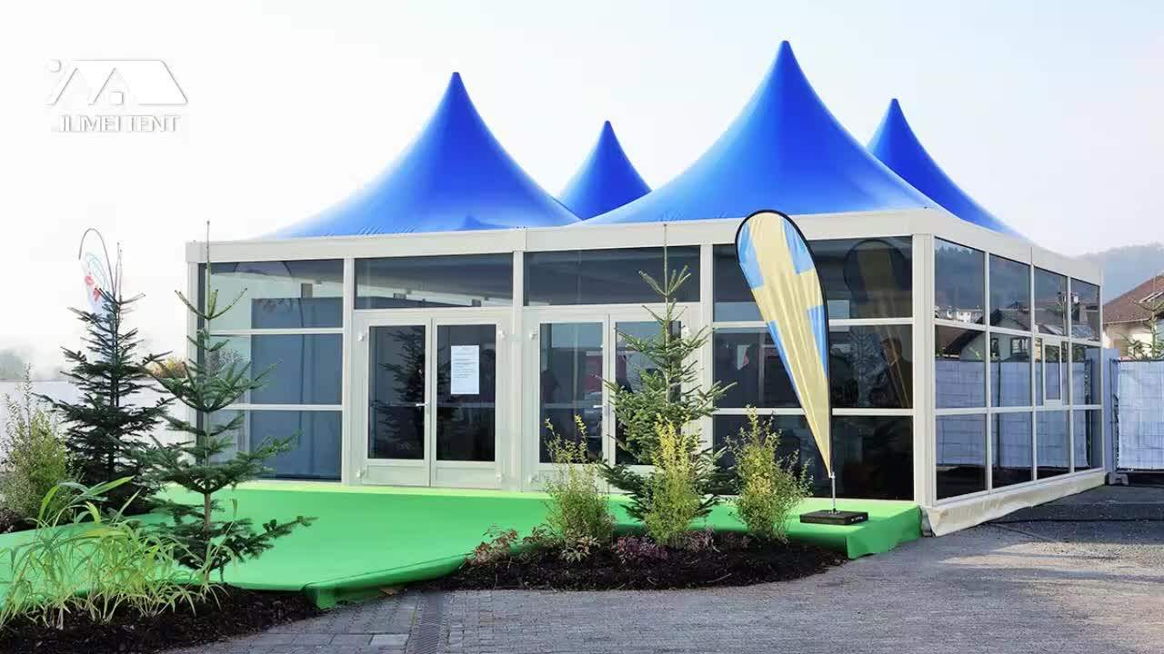 Large Waterproof Fireproof Cone-shaped Polygon Tent For Event Party ...