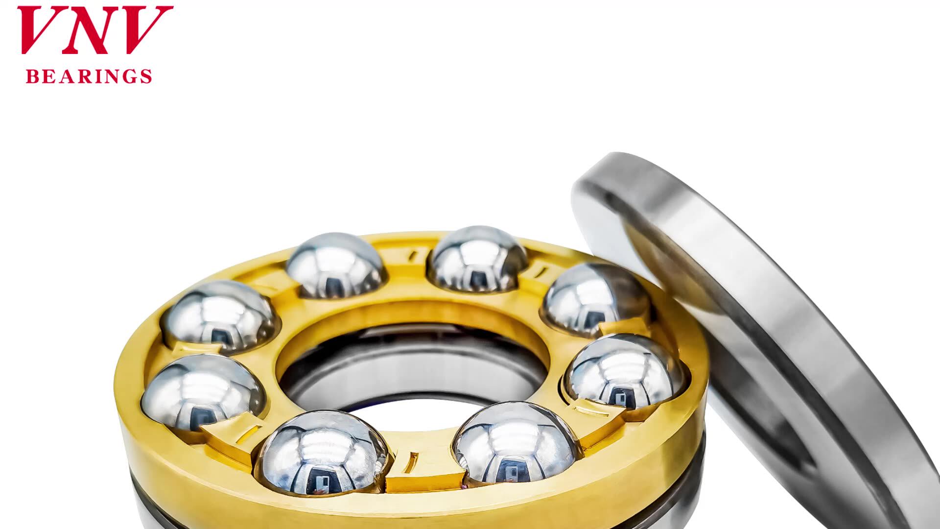 Vnv Custom Bearing Industrial Types Of Thrust Bearings 51104 51105 ...