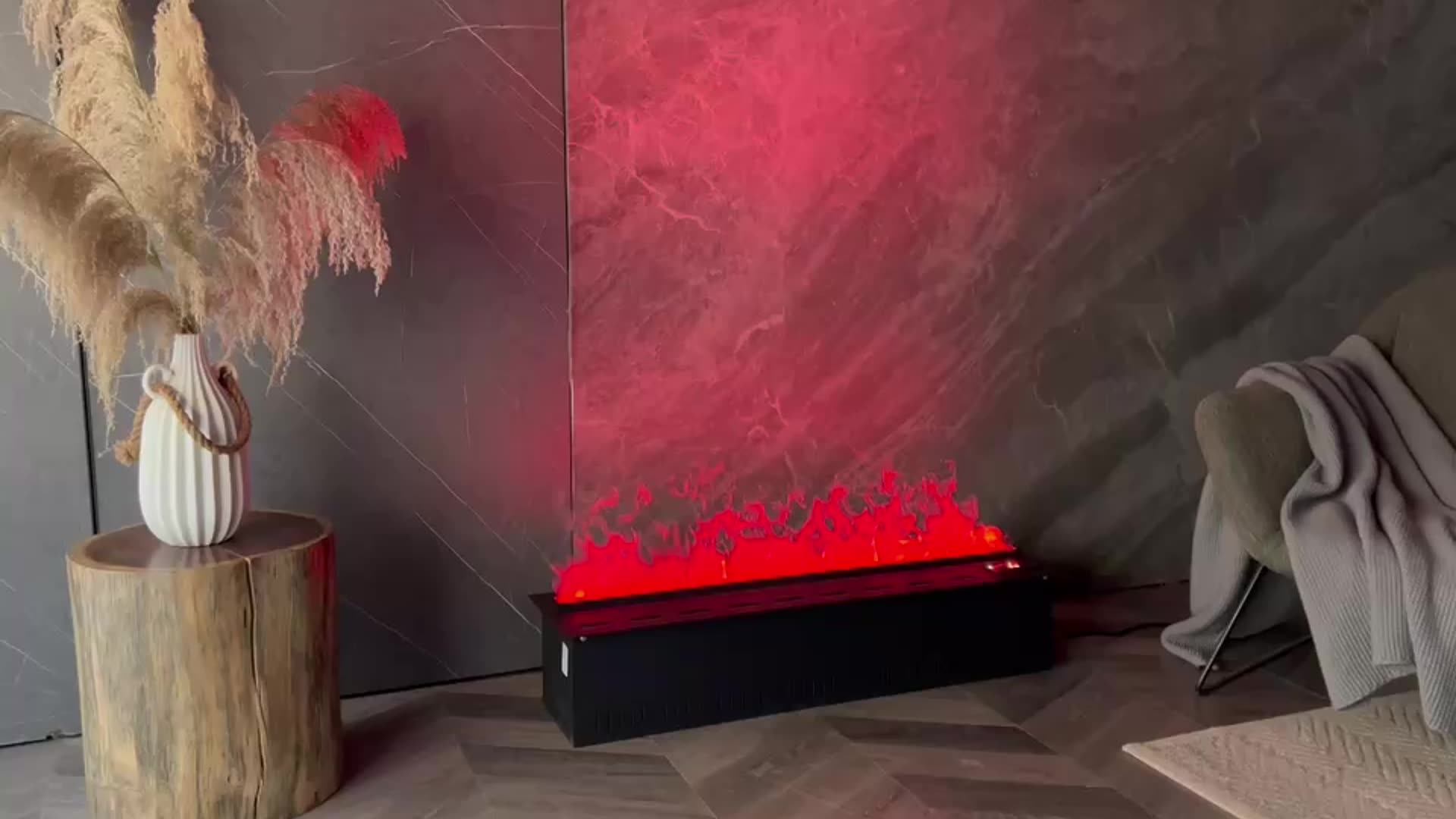 Custom Living Room Fireplace Super Energy Saving Electric Fireplace Led ...