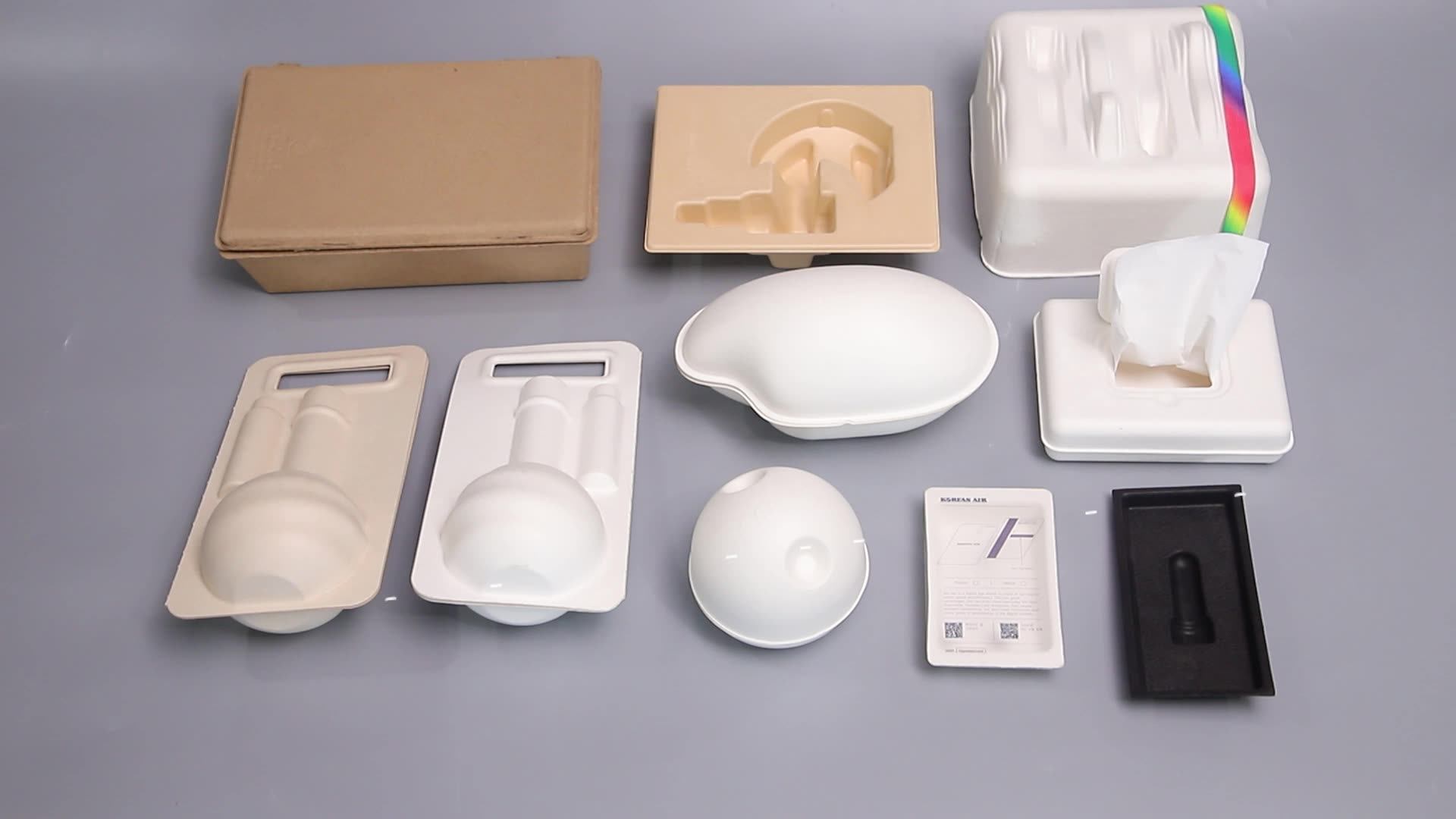 Sustainable Custom Paper Pulp Molded Insert For Box Packaging - Buy ...