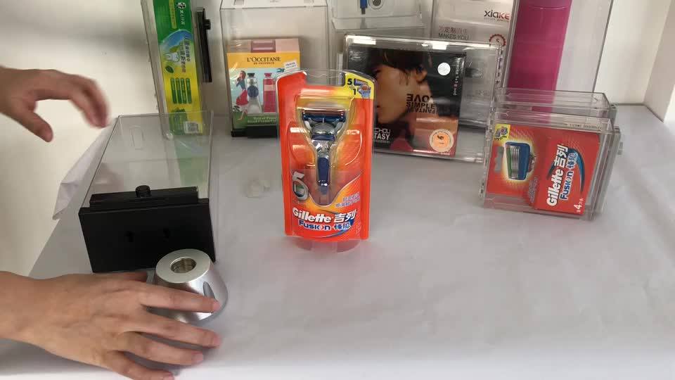 Boshine Special Offer Clear Plastic Lock Magnetic Security Box Anti ...