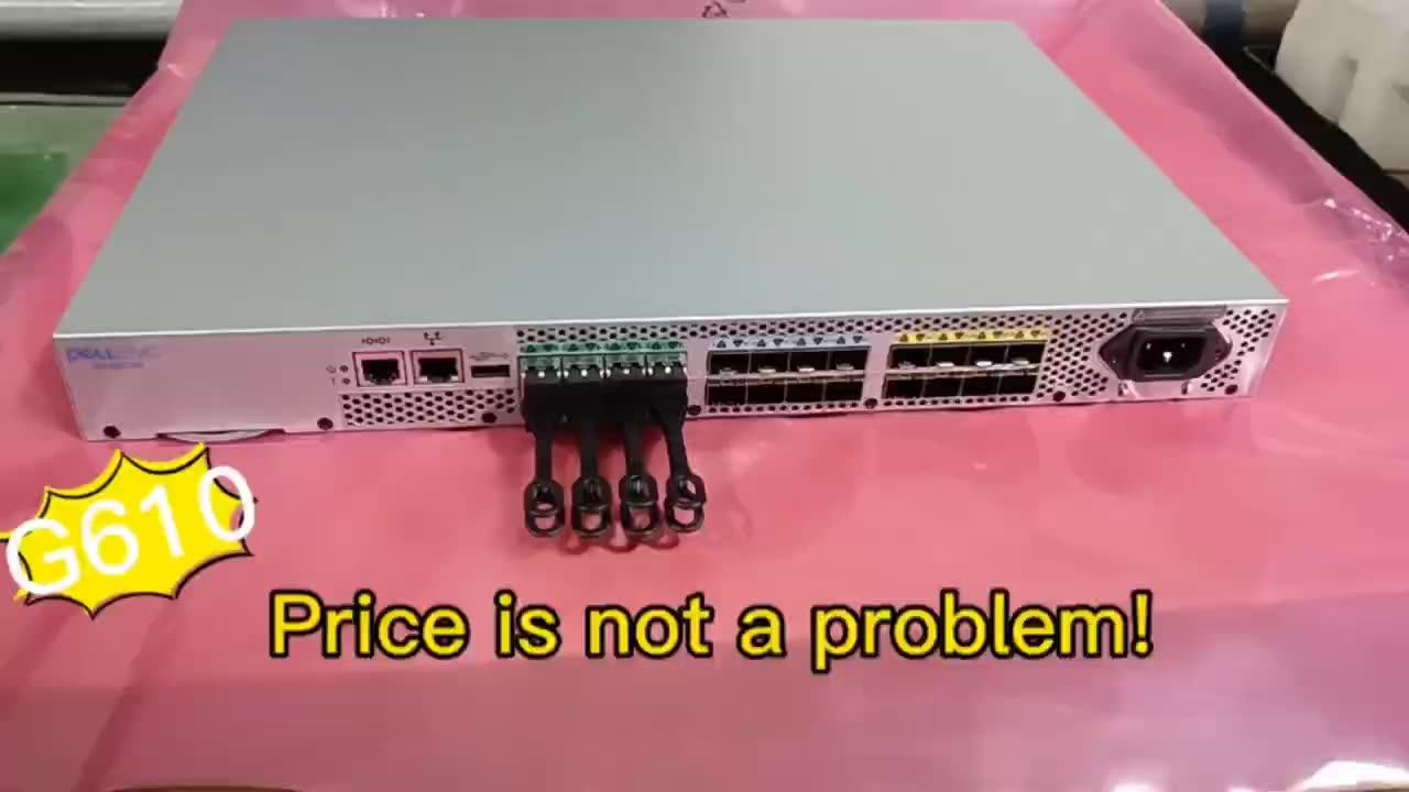 Fibrel Switch New In Stock Brocade G610 Br-g610-24-32g-r Brocade 24port ...