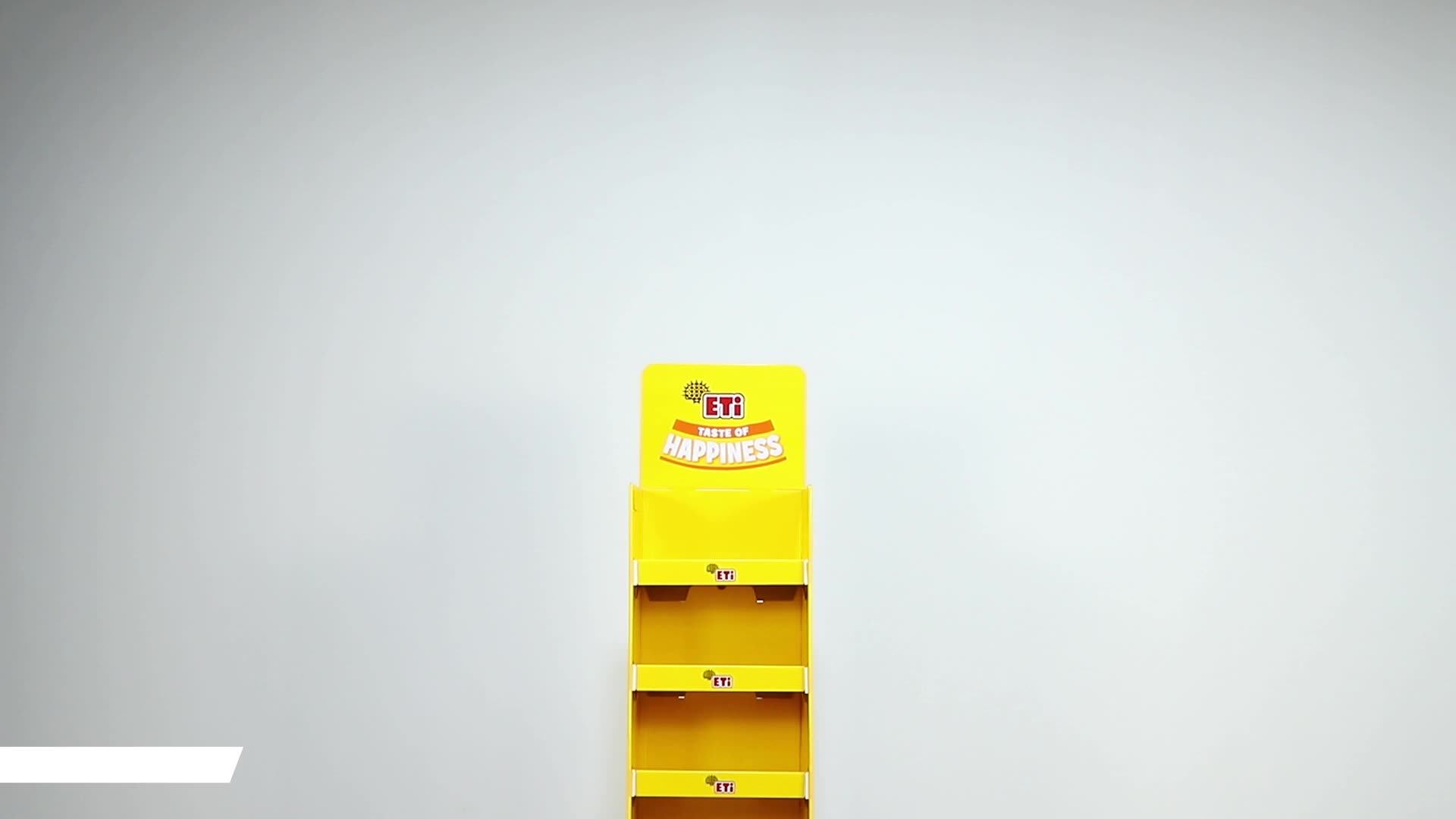 Retail Promotional Pos Custom Pop Up Cardboard Paper Toy Floor Display ...