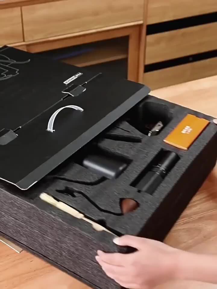 2024 Portable Travel Coffee Bag Gift Outdoor Camping Waterproof Manual ...