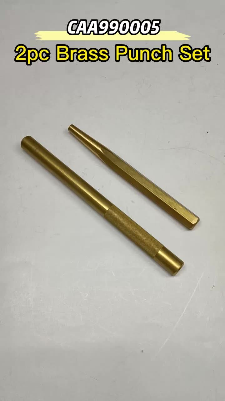 Taiwan Calibre Automotive Brake Service Tool 2pc 8" And 10" Brass Drift ...