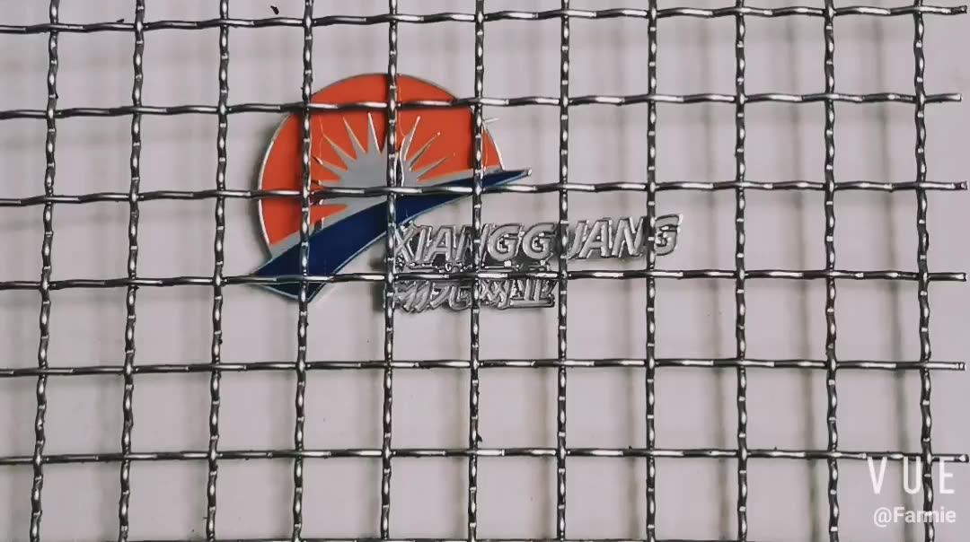 Free Sample 7mesh X 0.6mm Stainless Steel Crimped Wire Mesh For 1mx30m ...