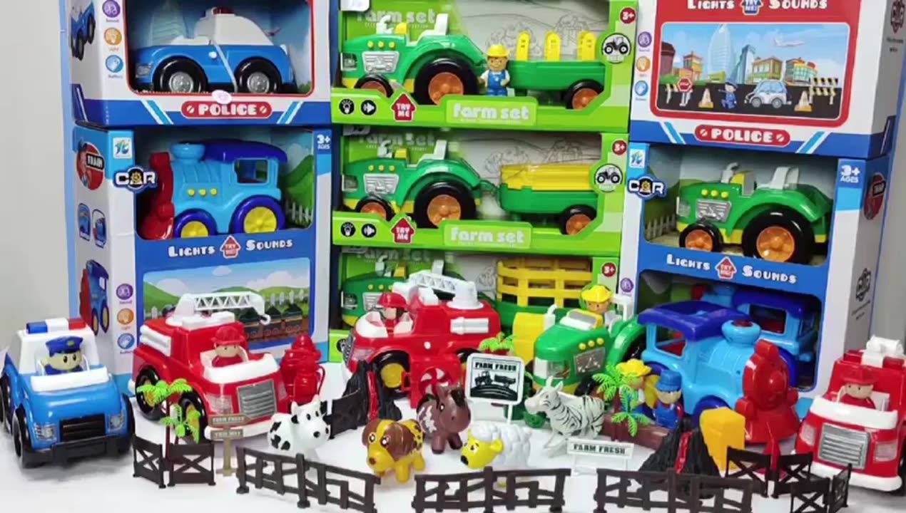 Mini Police Car Toys Friction Toy Police Car With Siren And Light ...