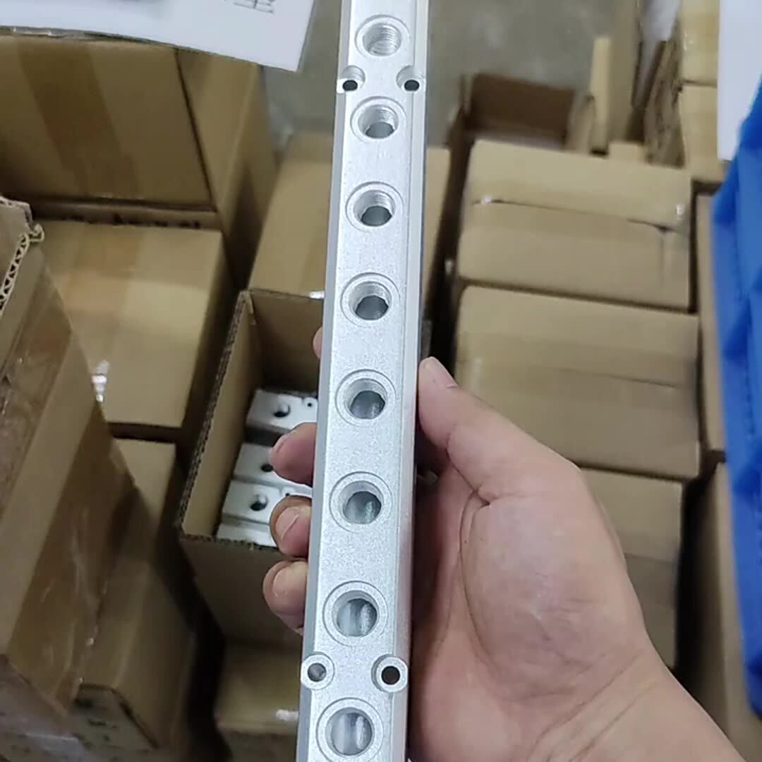 铝合金多管路分气排气路分配器气排分流器AL/SY分流排20/30/40-阿里巴巴