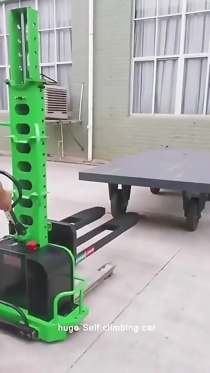 Lift Stacker 4 Meter Pallet Forklift Electric Stacking Machine Self ...