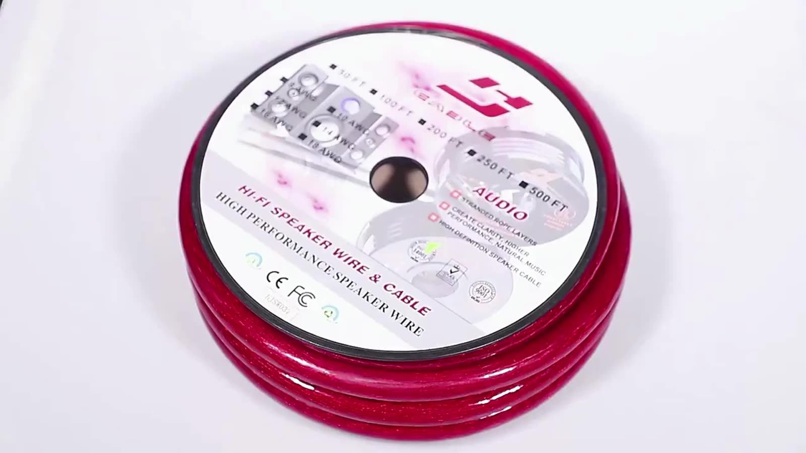 6ga Oxygen-free Copper High Current Power Ground Battery Cable Power ...