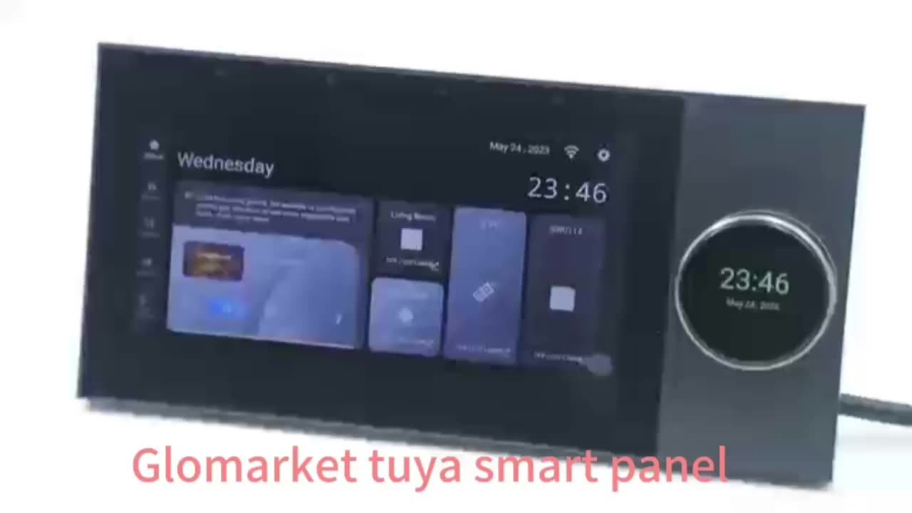 Glomarket Tuya Wifi Smart 7 Inch Control Panel Multi-function Ble Music ...