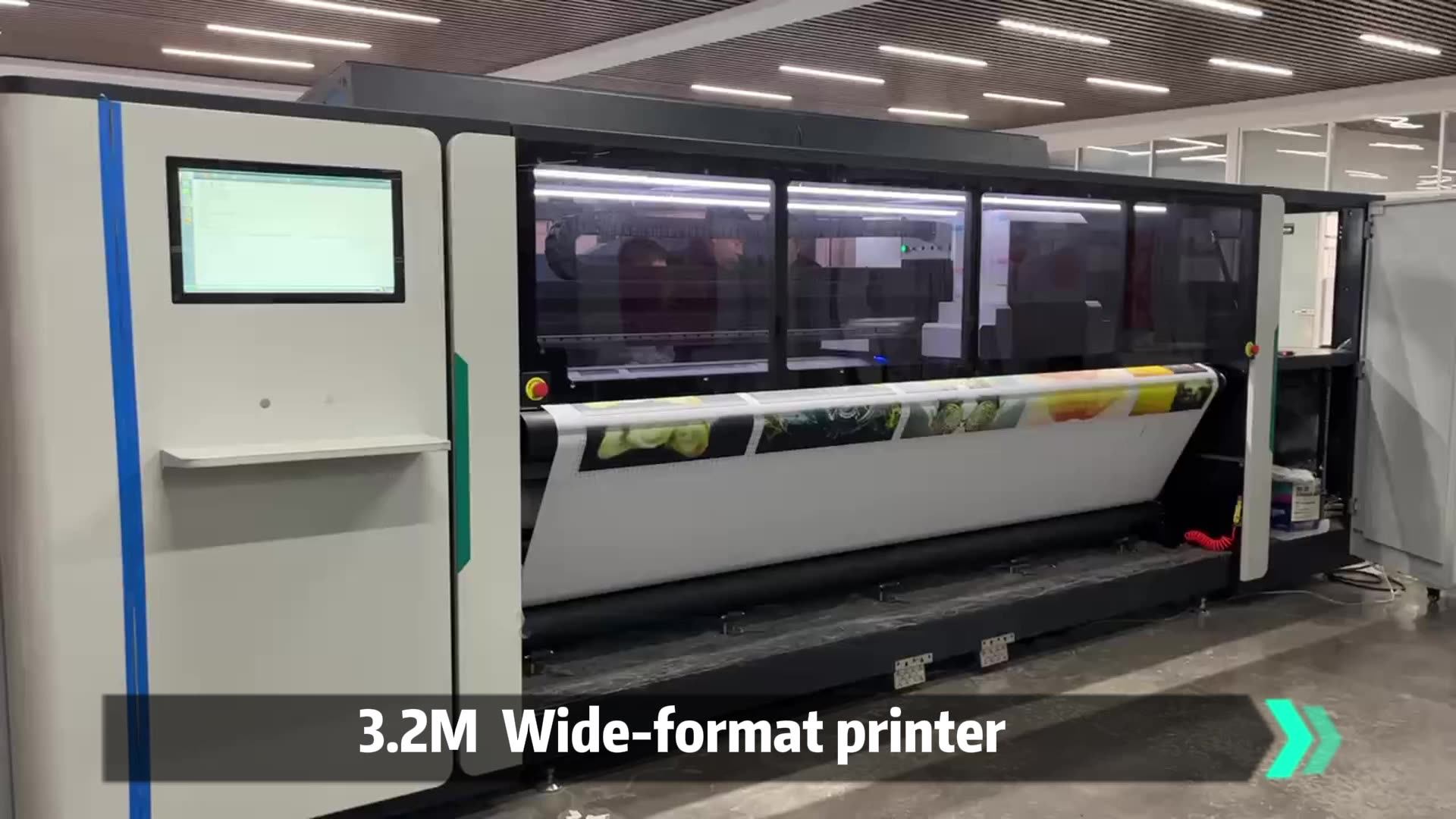 Roll-to-roll Printing Machine Flexible Material Wide-format Printer ...