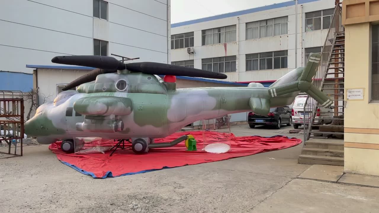 Pvc Giant Inflatable Fighter Jet Aircraft Plane Model Balloon - Buy ...