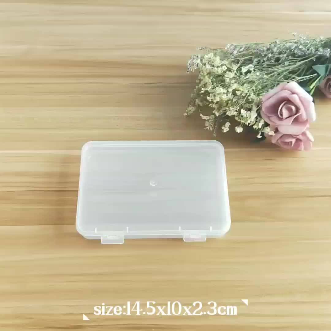 Waterproof Clear Plastic Lock Box Card Case Container - Buy Waterproof ...
