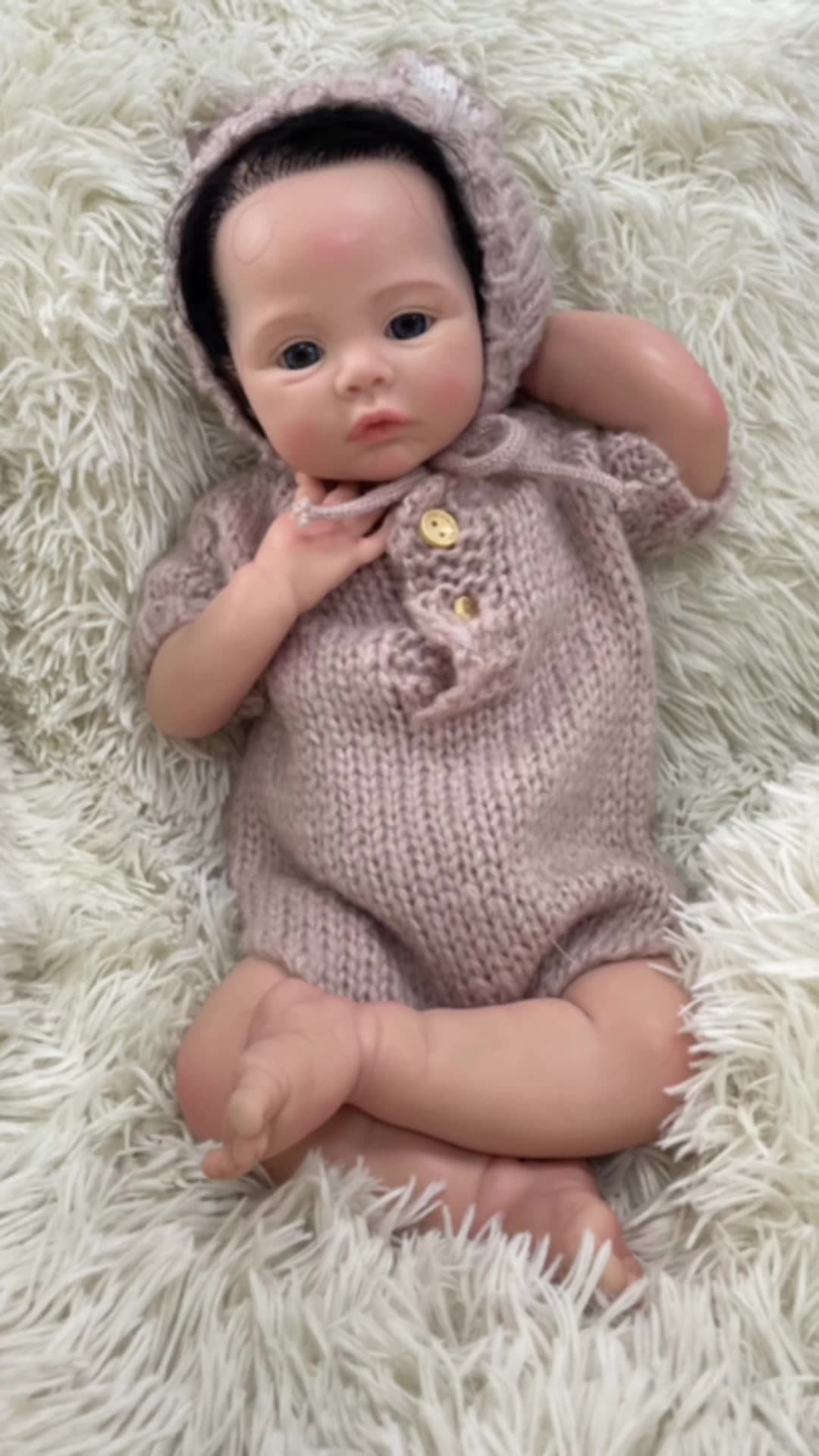 Custom Reborn Baby Doll 18inch Painted Rebirth Baby Doll High Quality ...